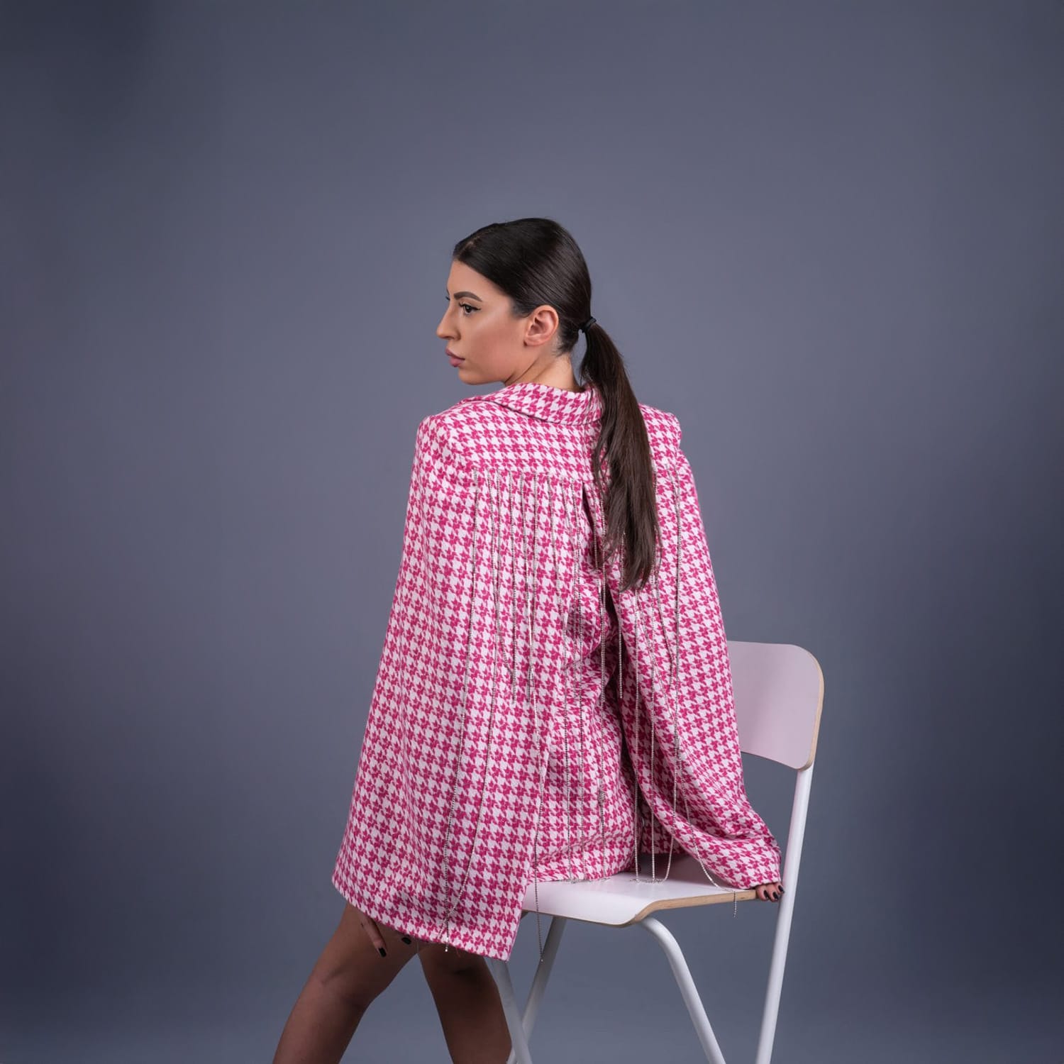 COSTUM CU SACOU STIL CAPA • Esanata Design