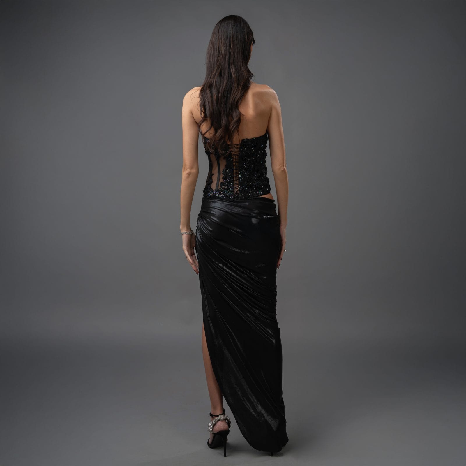 FUSTA NEAGRA METALIZATA • Esanata Design