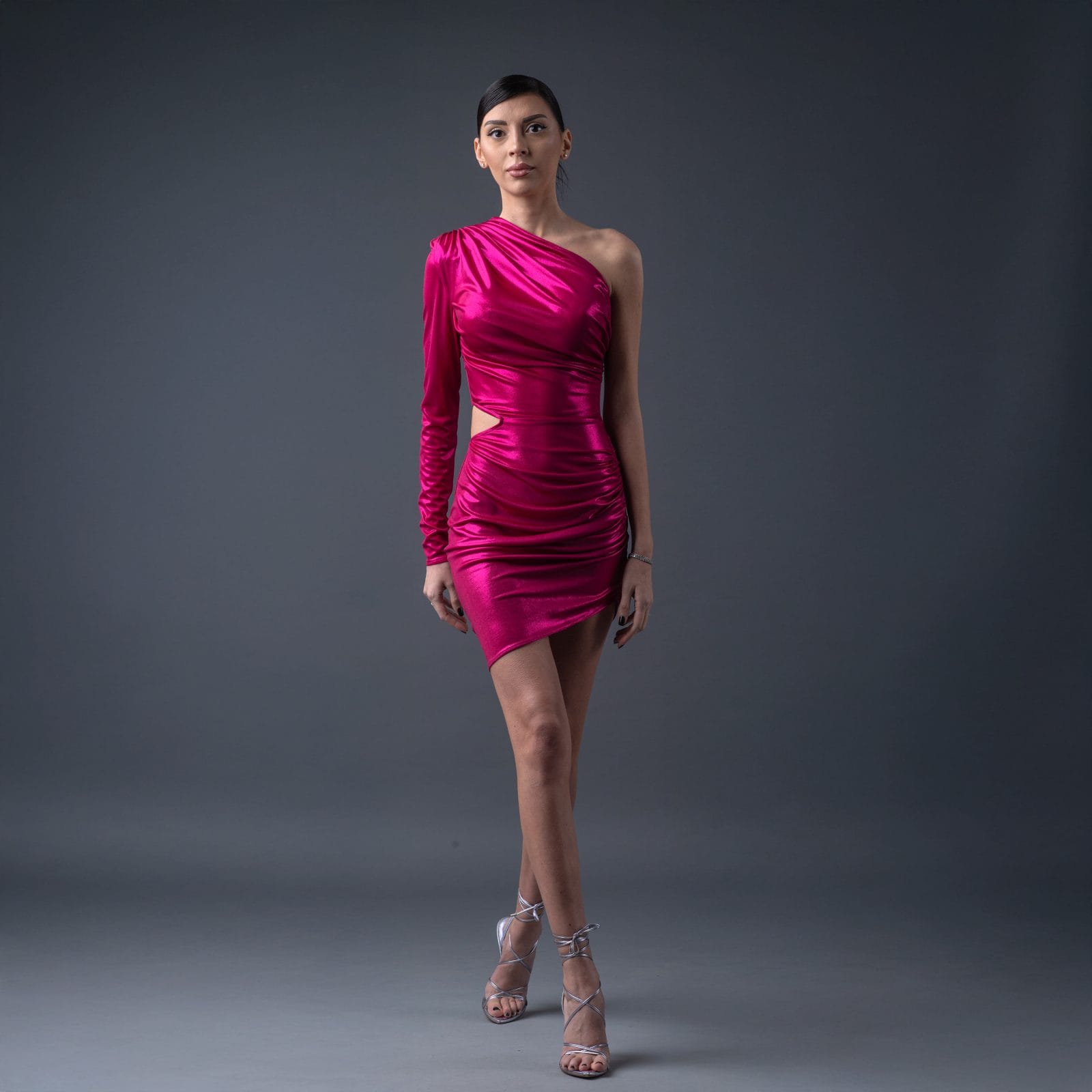 ROCHIE METALIZATA CU DECUPAJ • Esanata Design